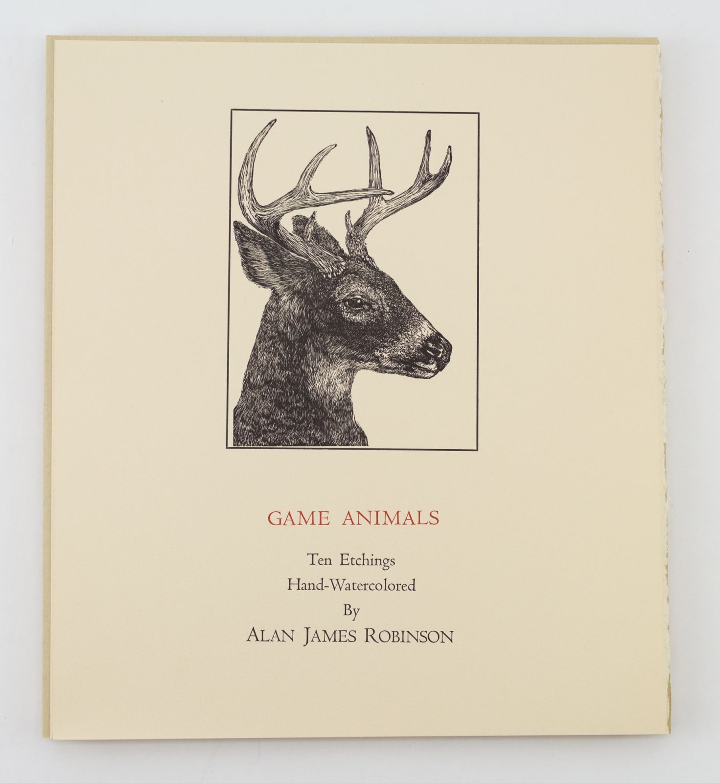 THIRTEEN WORKS ILLUSTRATED BY ALAN JAMES ROBINSON, INCLUDING TITLES ...