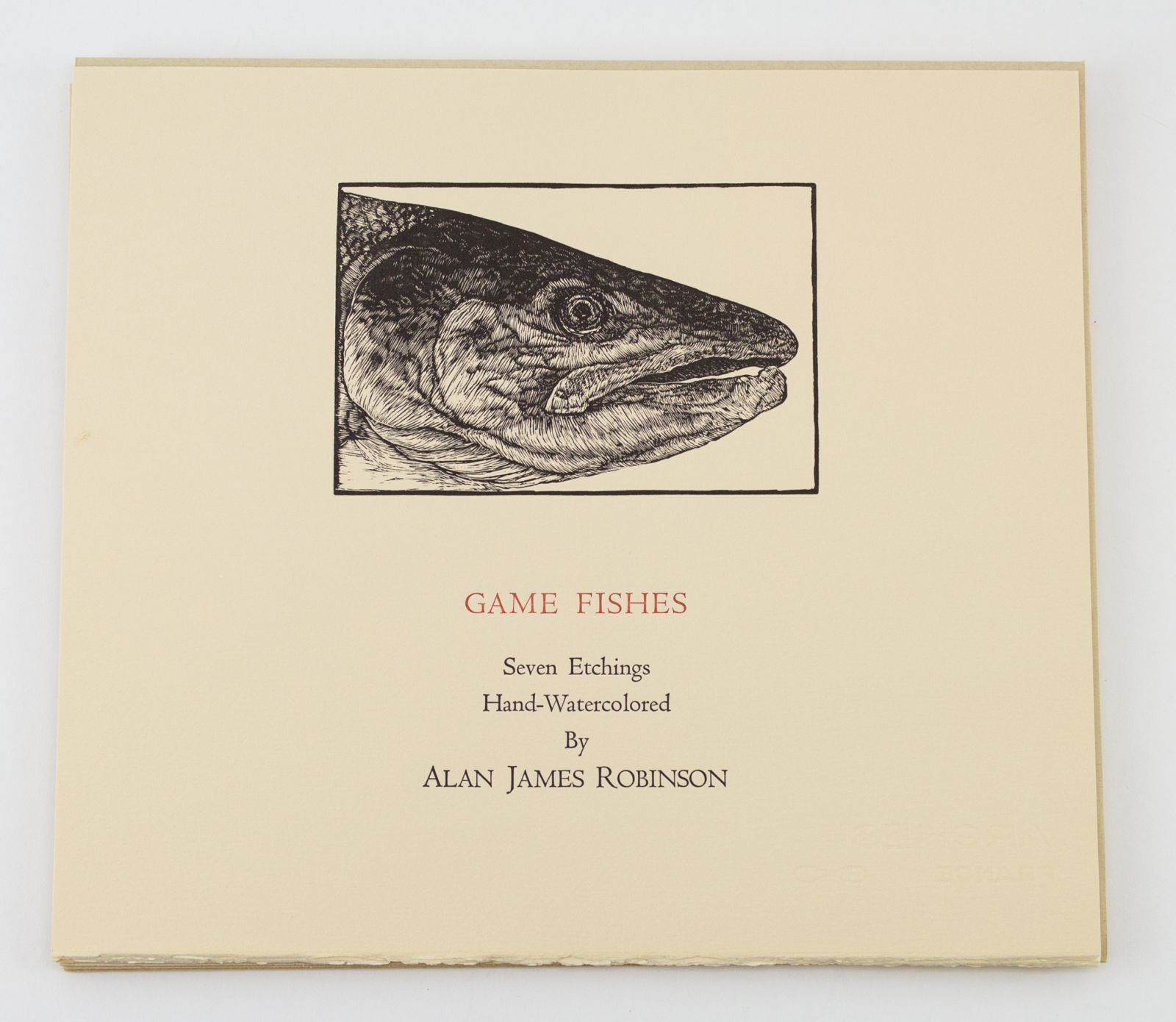 THIRTEEN WORKS ILLUSTRATED BY ALAN JAMES ROBINSON, INCLUDING TITLES ...